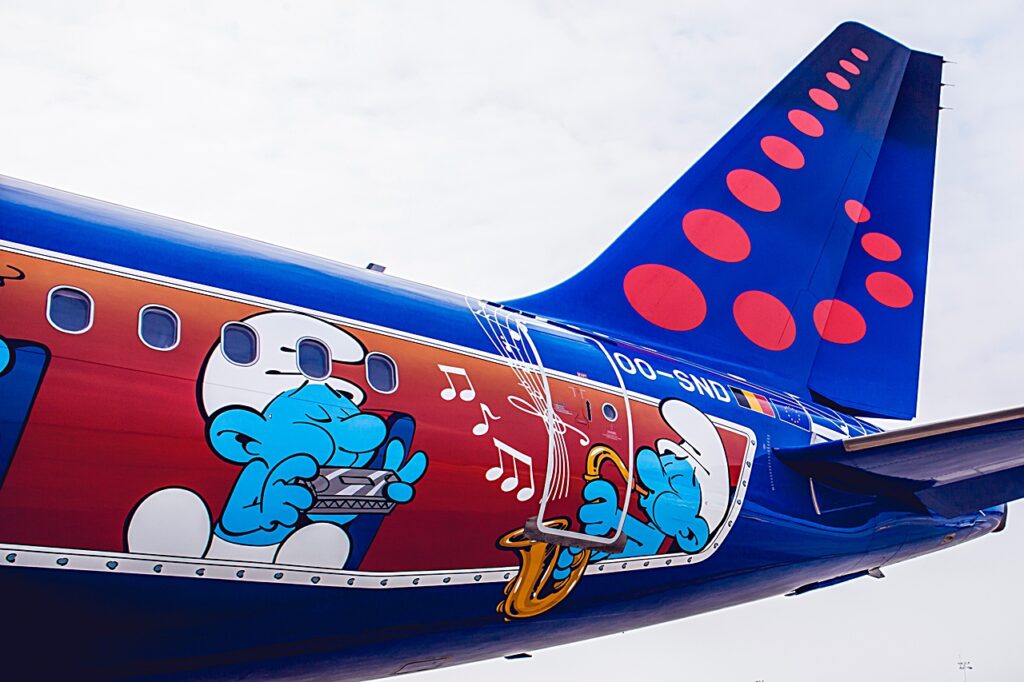 Brussels Airlines reveals Aerosmurf – Dfly