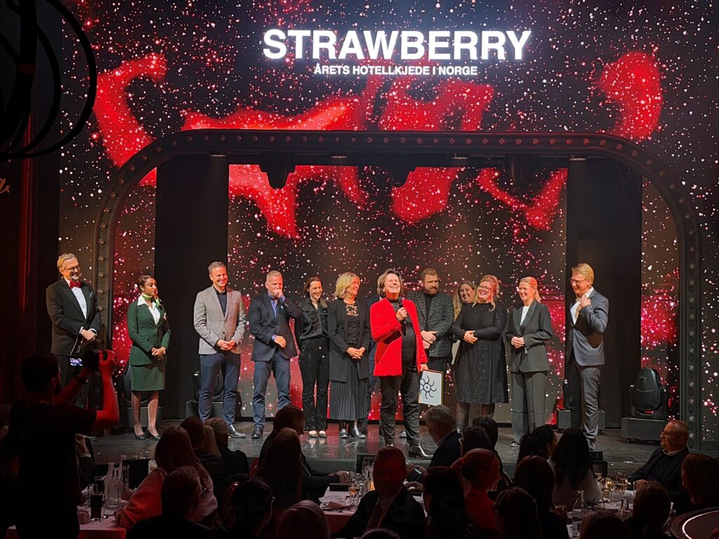 Strawberry beholder tronen som Nordens og Norges beste hotellkjede – Dfly
